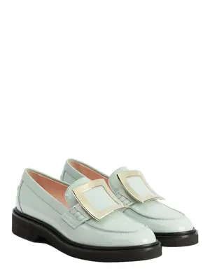 ROGER VIVIER Viv' Rangers Loafers - Blue