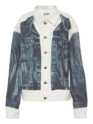 Jean Paul Gaultier Tattoo Denim Jacket - Multicoloured