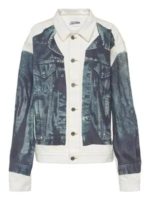 JEAN PAUL GAULTIER Tattoo Denim Jacket - Multicoloured