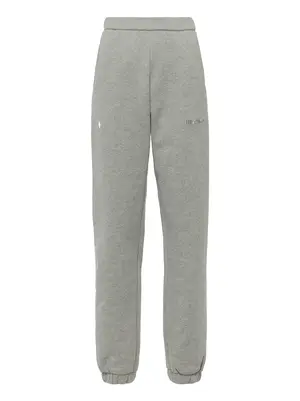 Attico Penny Cotton Jersey Sweatpants - Grey