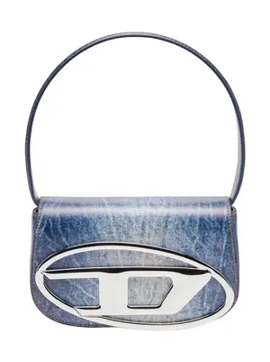 DIESEL® Leather Shoulder Bag - Blue