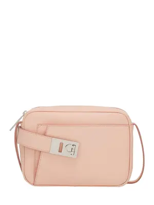 FERRAGAMO Small Leather Camera Bag - Pink