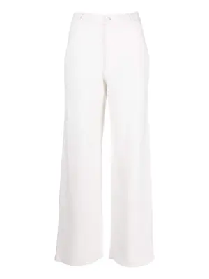 Guest In Residence Cashmere-blend Tailored Trousers - Neutrals