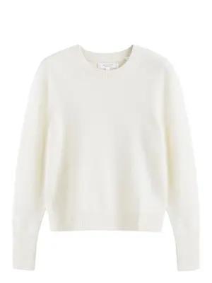 Chinti & Parker Cashmere Jumper - White