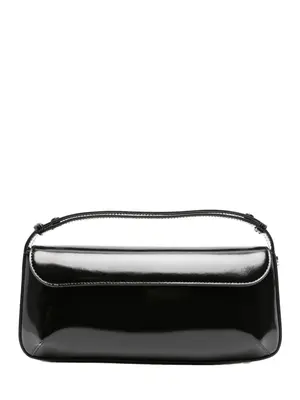 COURREGES Leather Tote - Black