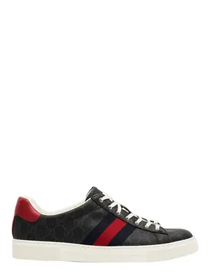 Gucci Gucci Ace Low-Top Sneakers With Web 1065