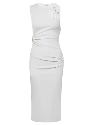 CHRISTOPHER ESBER Callisto Trinity Jersey Midi Dress