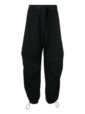 Studio Nicholson Caro Elasticated Belted Trousers - Black