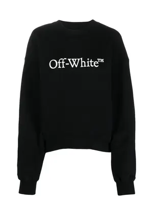 Off-White Logo-print Sweatshirt - Black