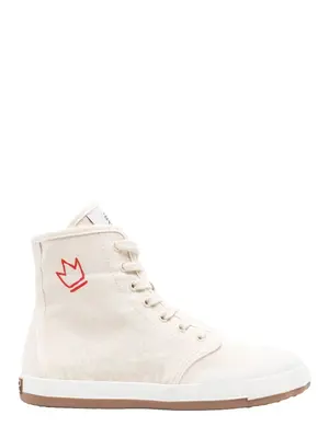 VIVIENNE WESTWOOD Animal Gym Hi-top Sneakers - Neutrals
