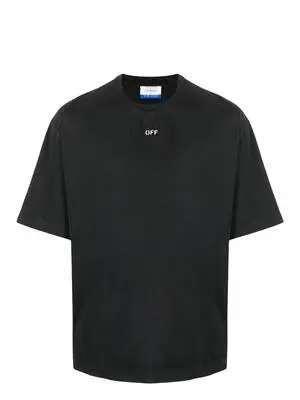 Off-White S.matthew Skate Logo-print T-shirt - Black
