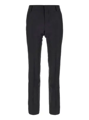 Ami Tailored Wool Trousers - Grey
