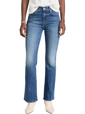MOTHER MOTHER The Weekender Flare Jeans It's A Small World