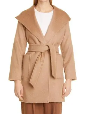 Max Mara Rialto Hair Coat - Camel