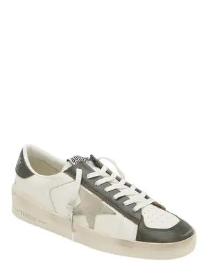 GOLDEN GOOSE Super-star Sneaker - White/dark Green 10361