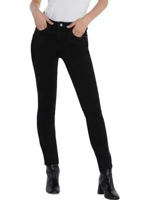 HINT OF BLU Vera Skinny Jeans - Black