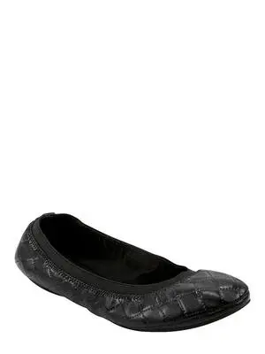 Bandolino Edition Quilted Ballet Flat - Black