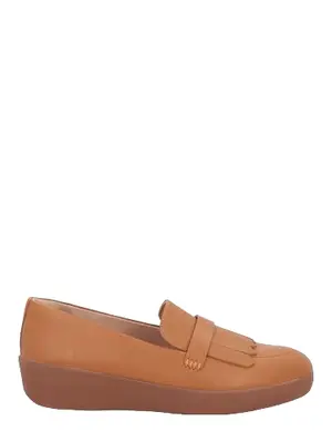 Fitflop Leather Loafers - Brown