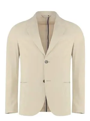 THE (ALPHABET) Single-breasted Two-button Jacket - Beige