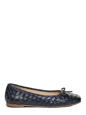 Bernardo Gwynn Woven Flats - Navy