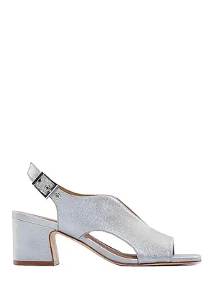 Bernardo Bedford Heels - Silver