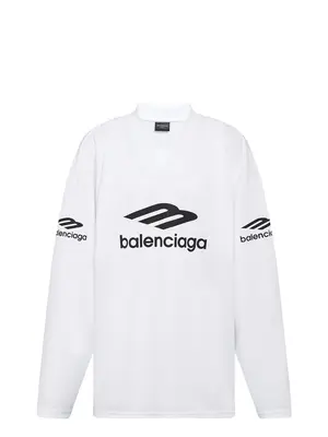 Balenciaga 3b Sports Icon Technical Ski Top - White