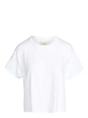 The Great. The Crop Tee - True White