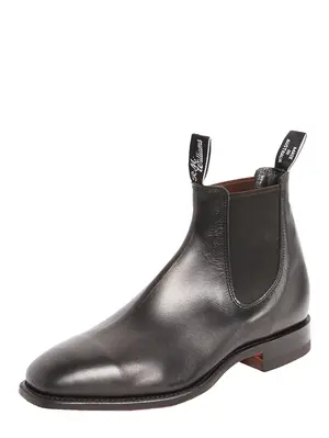 R.m. Williams Classic Rm Leather Chelsea Boots - Black