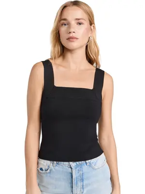 Simkhai Madine Tank Top - Black