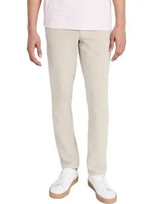 Faherty Brand Stretch Terry Five-pocket Pants - Stone