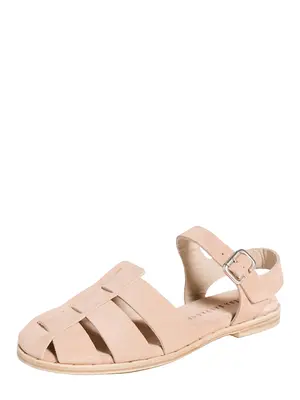 Freda Salvador Sera Sandals - Blush Suede