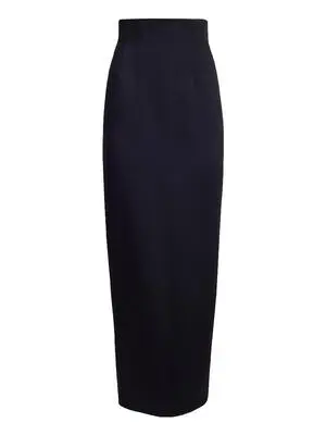 Khaite Loxley Pencil Skirt - Black