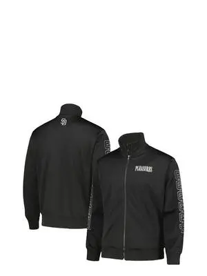 PLEASURES San Diego Padres Track Jacket - Black