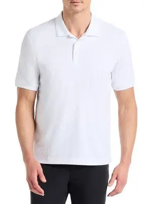 Robert Graham Elias Basket Weave Polo - White