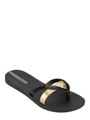 Ipanema Ipanema Kirei Silk Flip Flop Black/gold