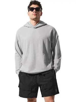 Alo Yoga Double Take Hoodie - Athletic Heather Grey
