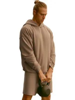 Alo Yoga Double Take Hoodie - Gravel - 30% Off | Editorialist