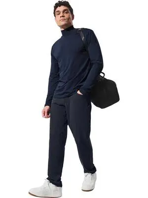 Alo Yoga Conquer Reform Long Sleeve Top - Navy