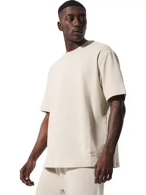 Alo Yoga Double Take Short Sleeve Top - Bone