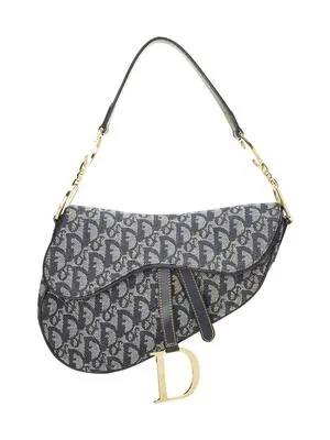 DIOR Trotter Canvas Saddle Bag