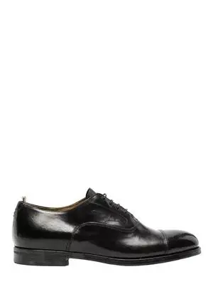 Officine Creative Temple 001 Leather Oxford Shoes - Black