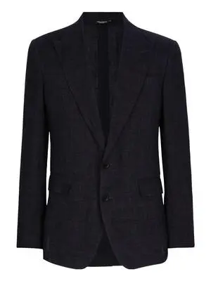 Dolce & Gabbana Sicilia Peak-lapels Blazer - Blue