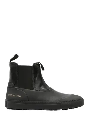 COMMON PROJECTS Leather Chelsea Boots - Black