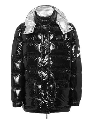 Philipp Plein Skull-print Padded Coat - Black