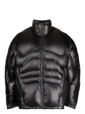 Natasha Zinko Zip-up Puffer Jacket - Black