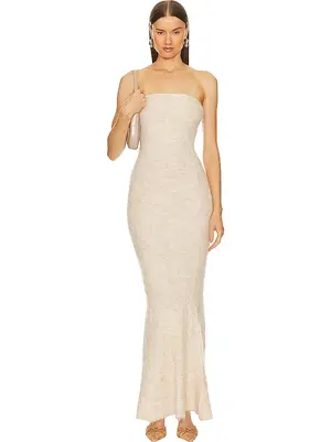 Song Of Style Bellamy Maxi Tube Dress - Natural