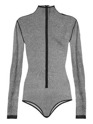 SALVATORE FERRAGAMO Ferragamo Silk Bodysuit