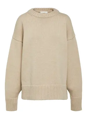 THE ROW Ophelia Wool And Cashmere Sweater - Beige