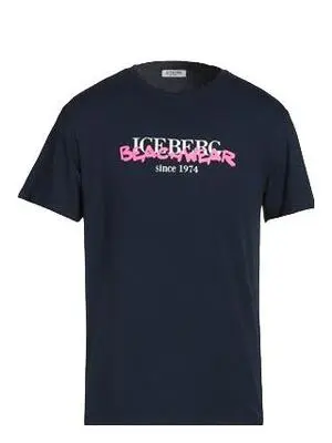 Iceberg T-shirt Size Cotton, Elastane - Navy