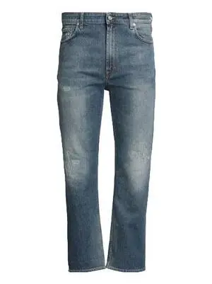 DEPARTMENT 5 Jeans Size Cotton, Elastane - Blue